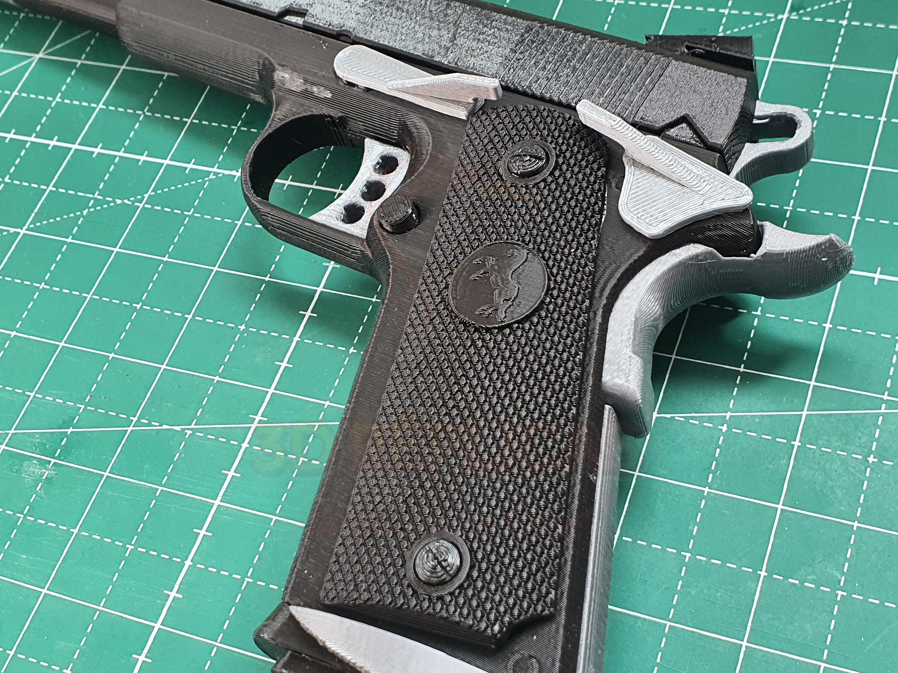 The Punisher Colt 1911 Custom Pistol Cosplay Prop Replica Gun - Etsy UK