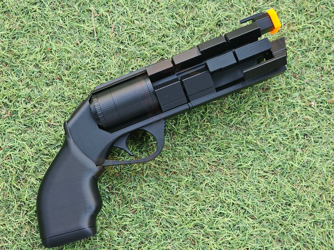 Control Hero Gun Service Pistol Cosplay Prop Replica versions OUVERTES ...