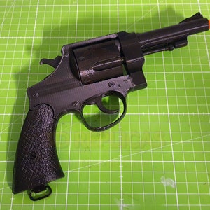 Indiana Jones S&W M1917 Revolver Raiders of the Lost Ark Gun Smith ...