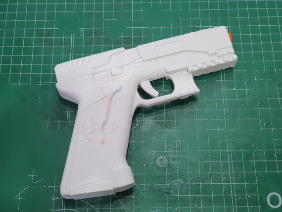 Ghost in the Shell Major's Thermoptic Pistol Blaster Gun - Etsy