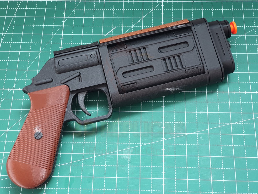 Star Wars Cassian Andor Blaster Pistol K-16 Bryar Cosplay Prop Replica ...