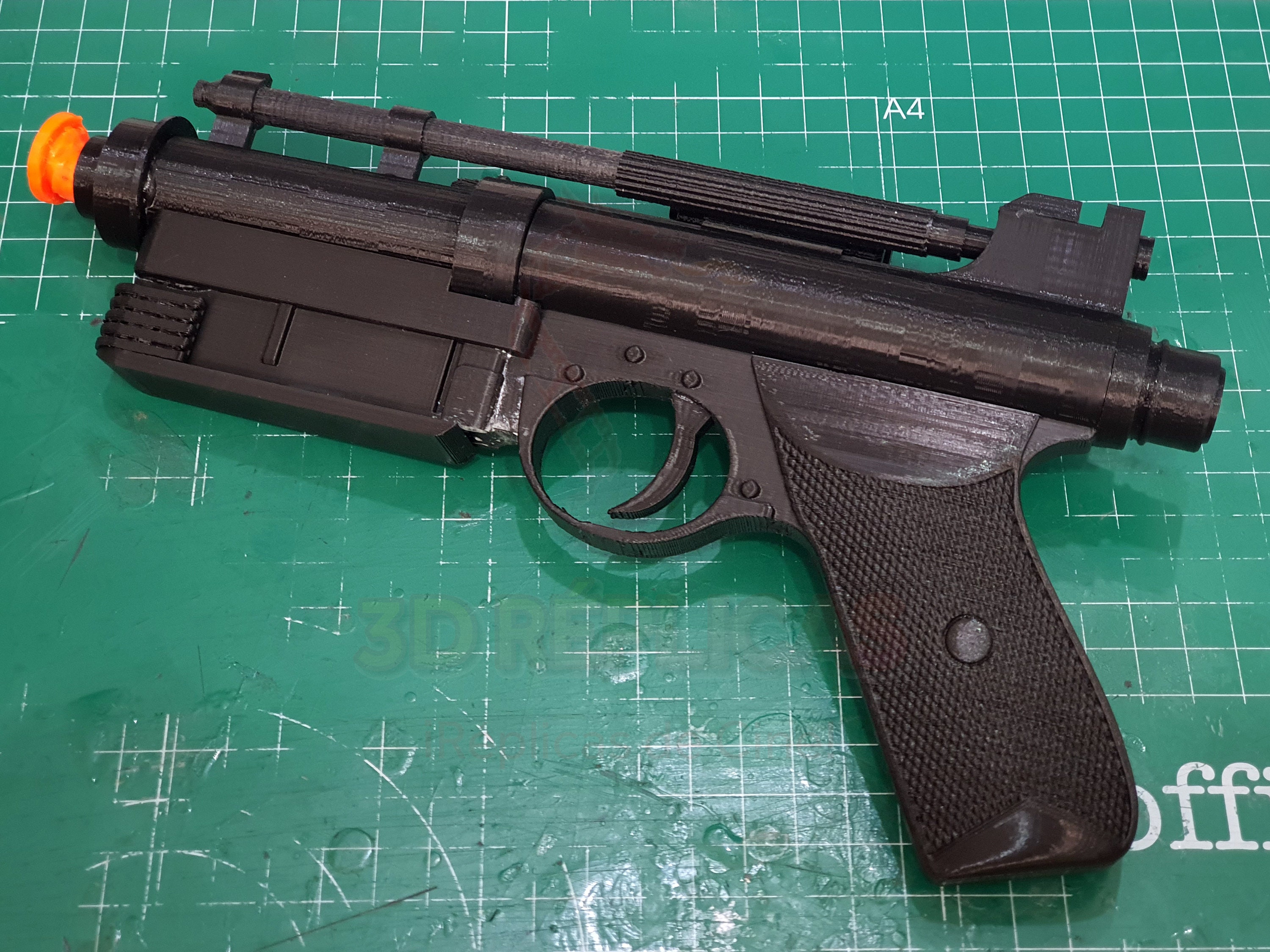 Star Wars Obi-wan Kenobi Blaster Pistol Cosplay Prop Replica | Etsy India