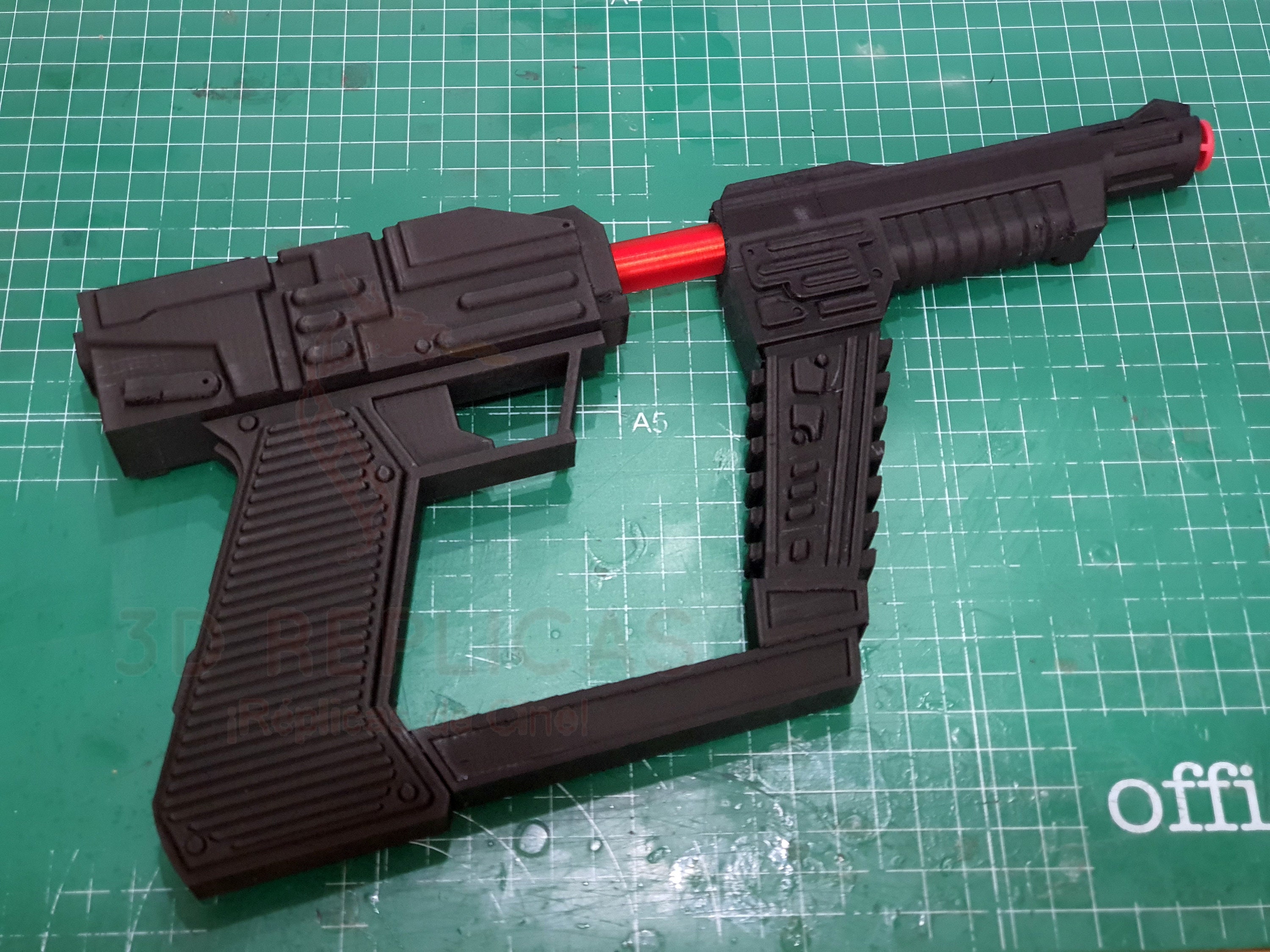 V Visitors Sniper Rifle Prop Replica Blaster Pistol Cosplay - Etsy UK