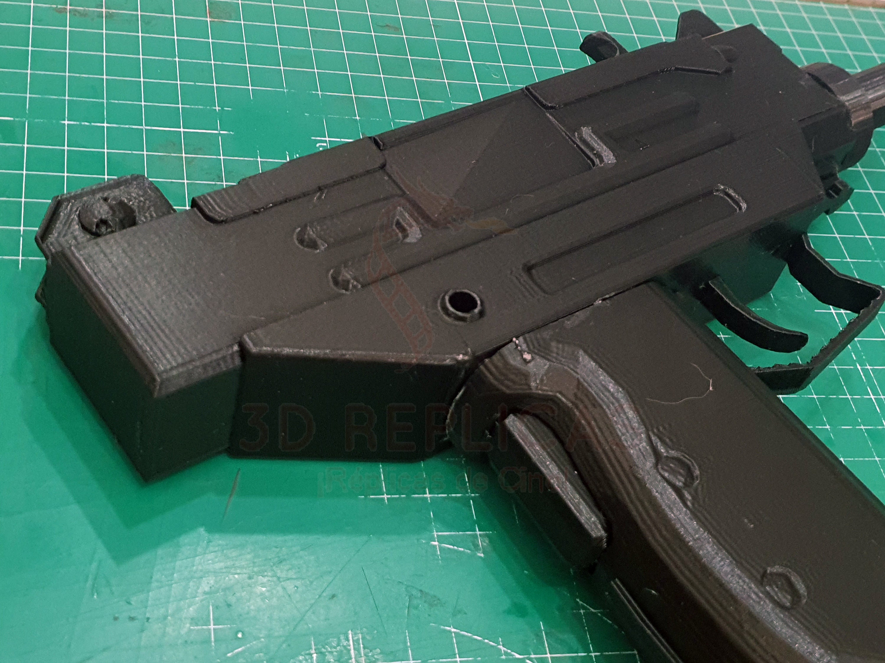 Micro UZI Pistol SMG Prop Replica Submachine Gun Cosplay - Etsy