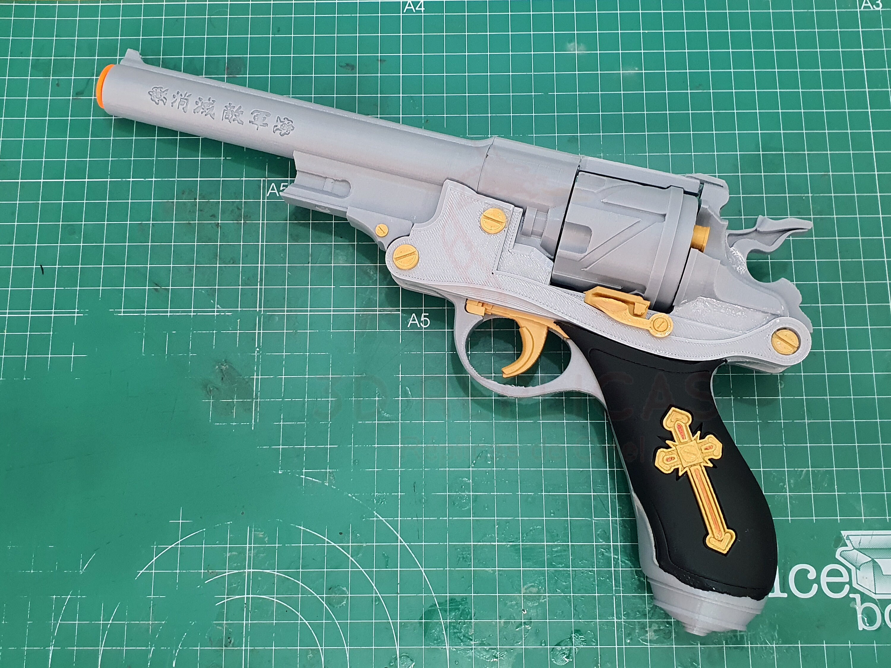 Van Helsing Revolver Prop Replica Gun Cosplay Pistol by - Etsy