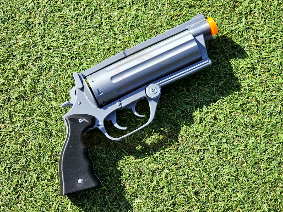 RIPD Revolver Nick Cruz (ryan Reynolds) Deado Gun Prop Replica Cosplay ...