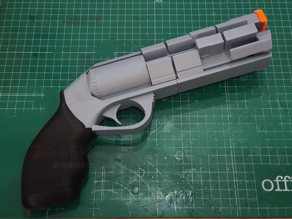 Control Hero Gun Service Pistol Cosplay Prop Replica OPEN & | Etsy India