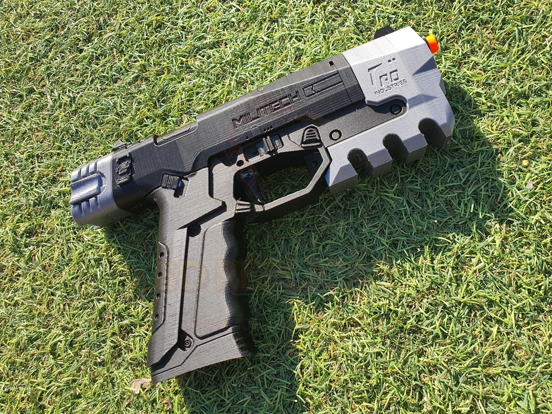 Militech M-10AF Lexington Pistol Gun Prop Replica Blaster Cyberpunk ...