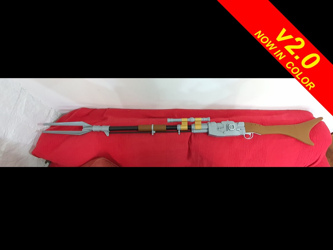 Star Wars the Mandalorian Amban Phase-pulse Rifle Din Djarin Sniper ...