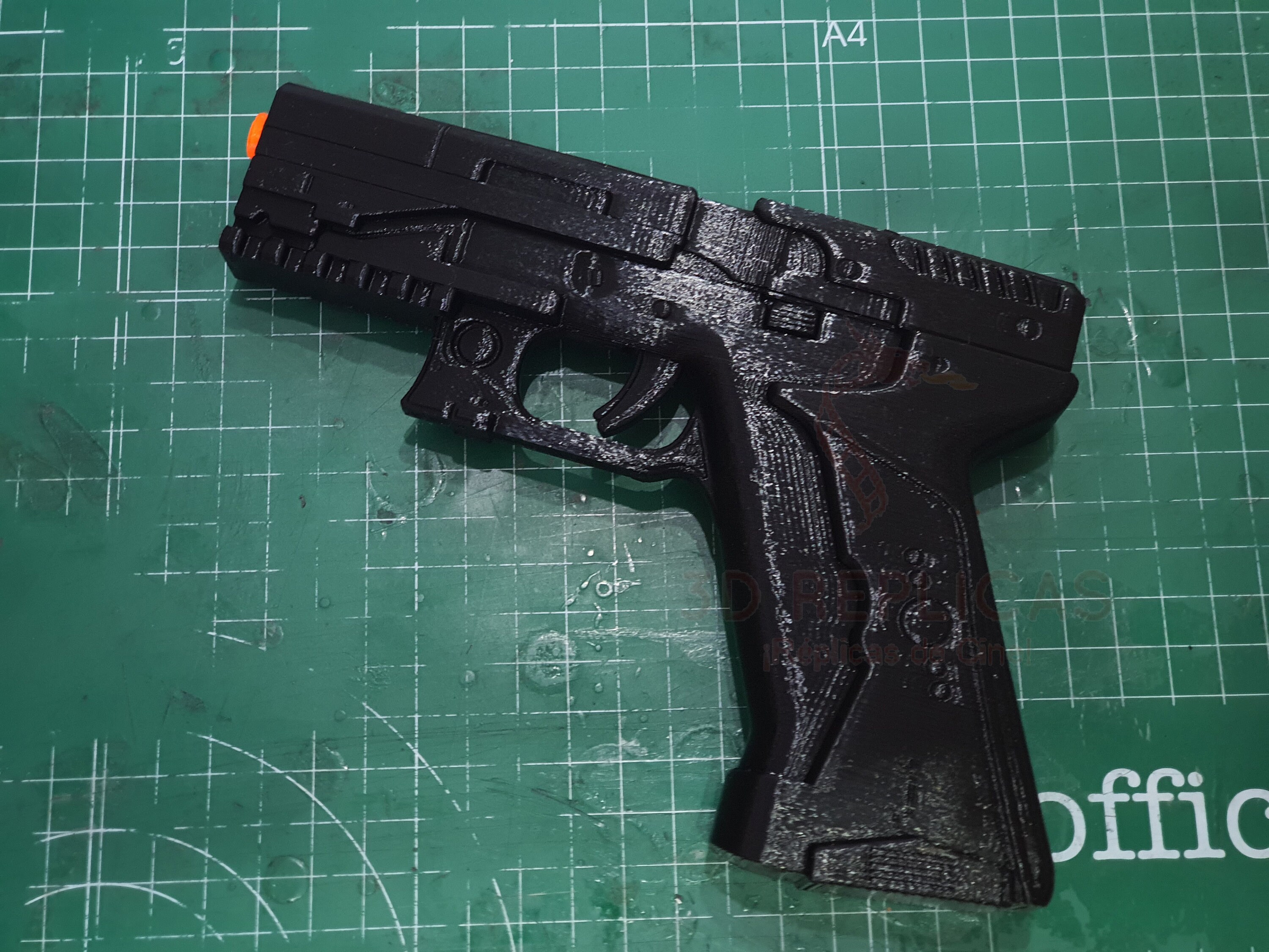 Ghost in the Shell Major's Thermoptic Pistol Blaster Gun | Etsy