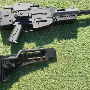 Star Wars EL-16 HFE Finn Blaster Cosplay Rifle Gun Prop Replica Force ...