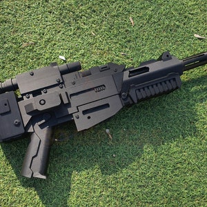 Star Wars EL-16 HFE Finn Blaster Cosplay Rifle Gun Prop Replica Force ...