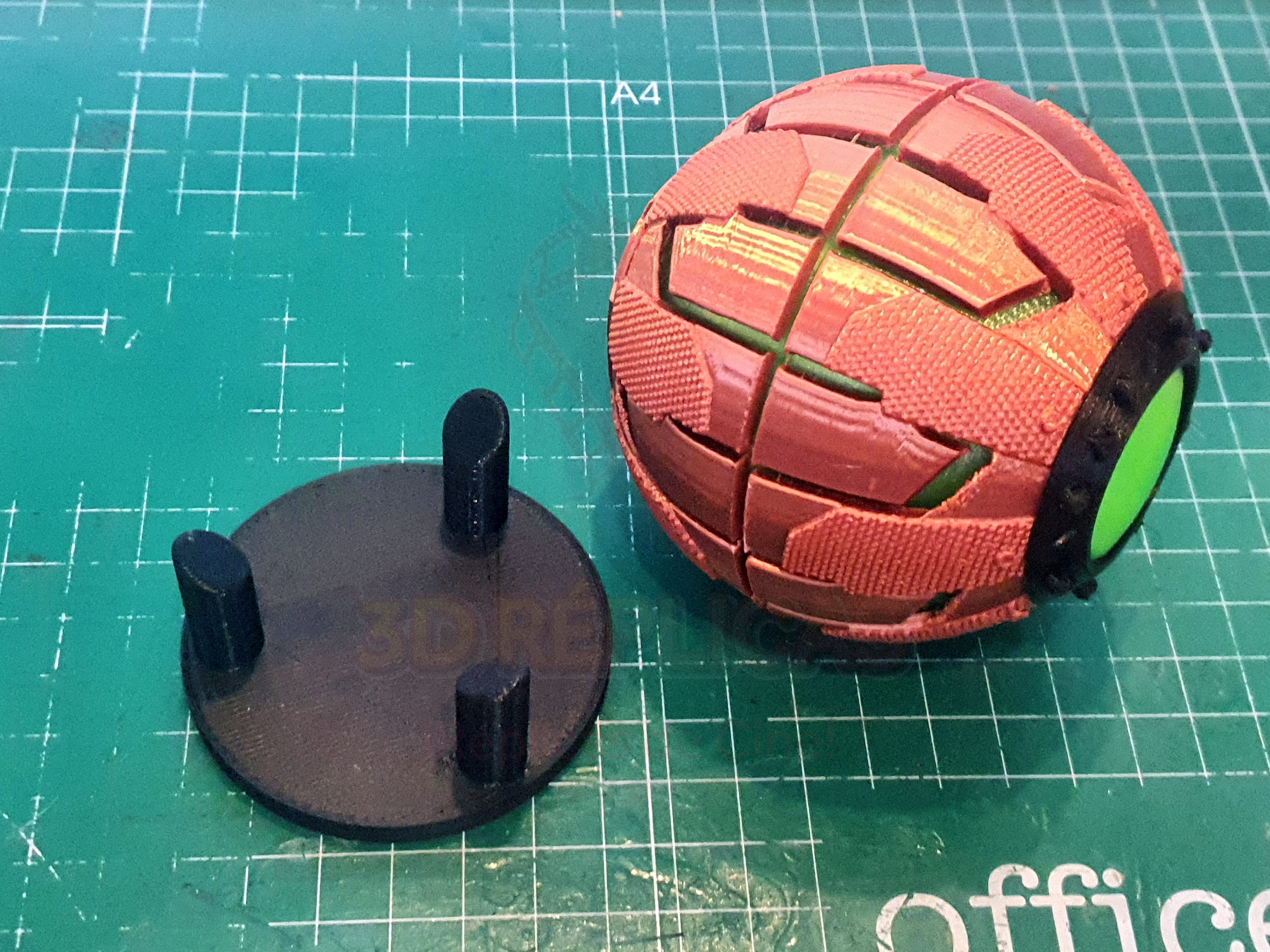 Spider-man Green Goblin Pumpkin Grenade Prop Replica Bomb - Etsy UK