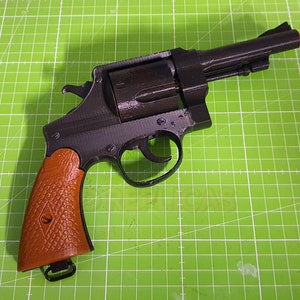 Indiana Jones S&W M1917 Revolver Raiders of the Lost Ark Gun Smith ...