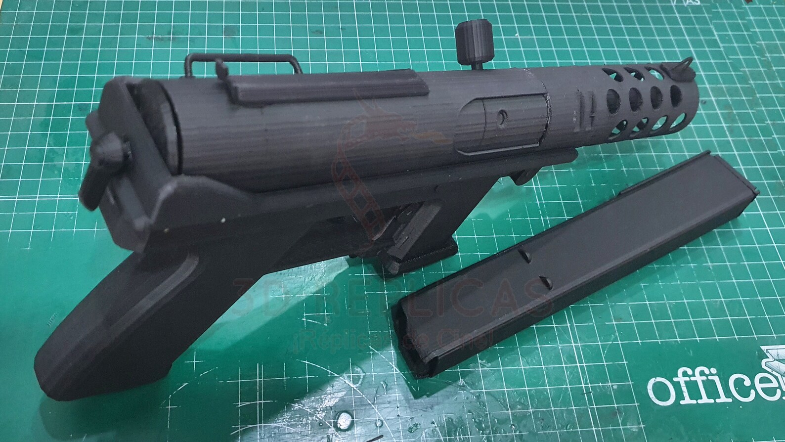 Intratec TEC-9 Machine Gun Prop Replica Big Trouble Little - Etsy