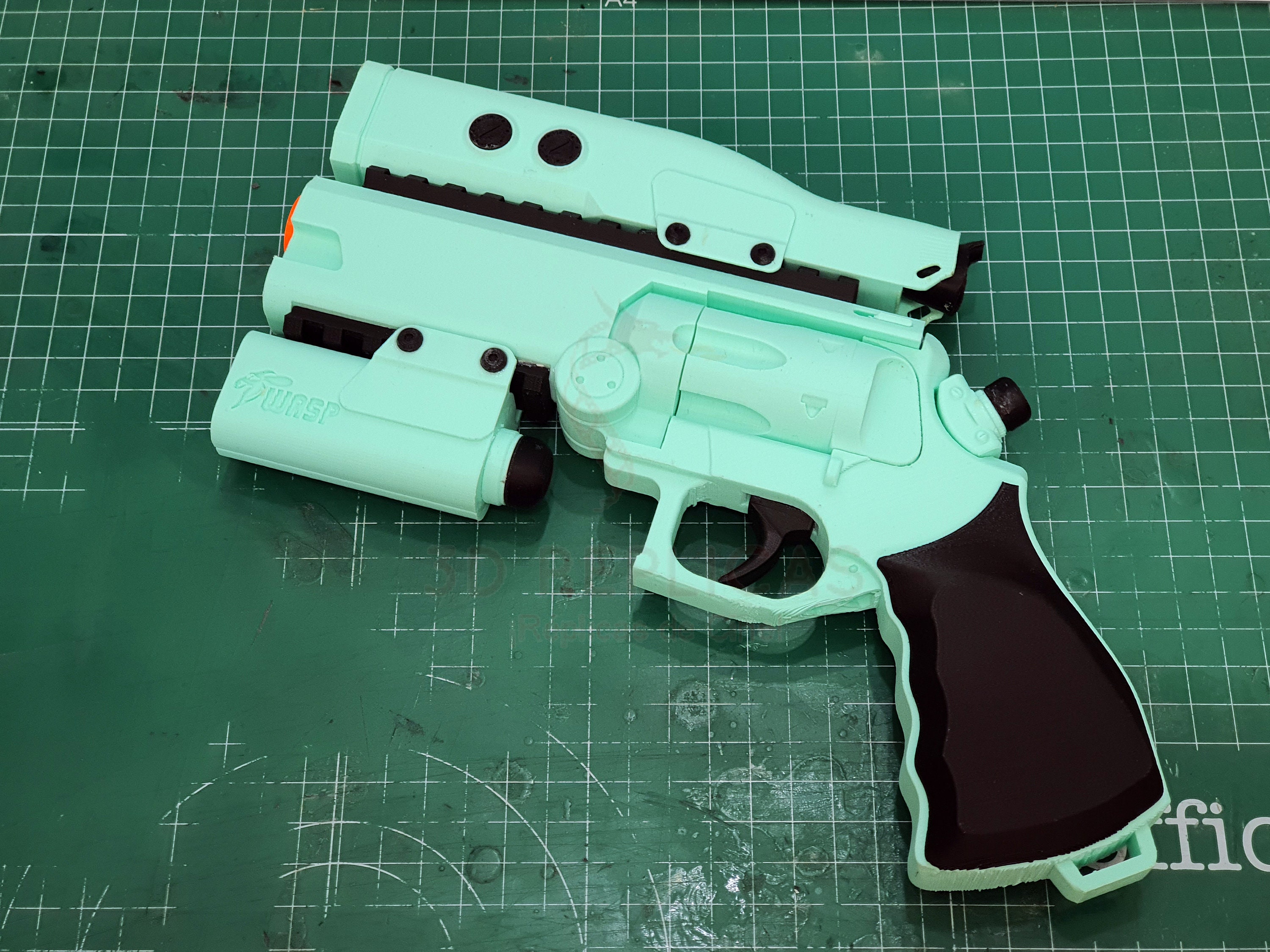 Avatar WASP Quaritch Revolver Prop Replica Gun Cosplay Pistol - Etsy ...