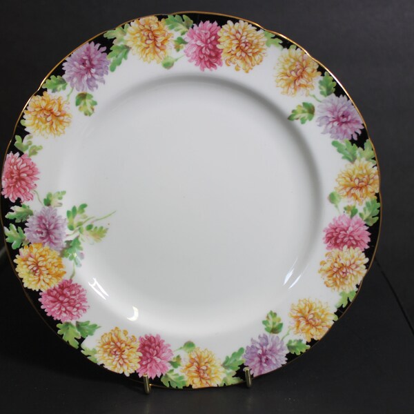 Chrysanthemum Plate - Etsy