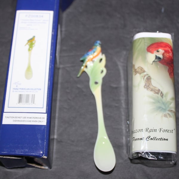 Parrot Spoon - Etsy