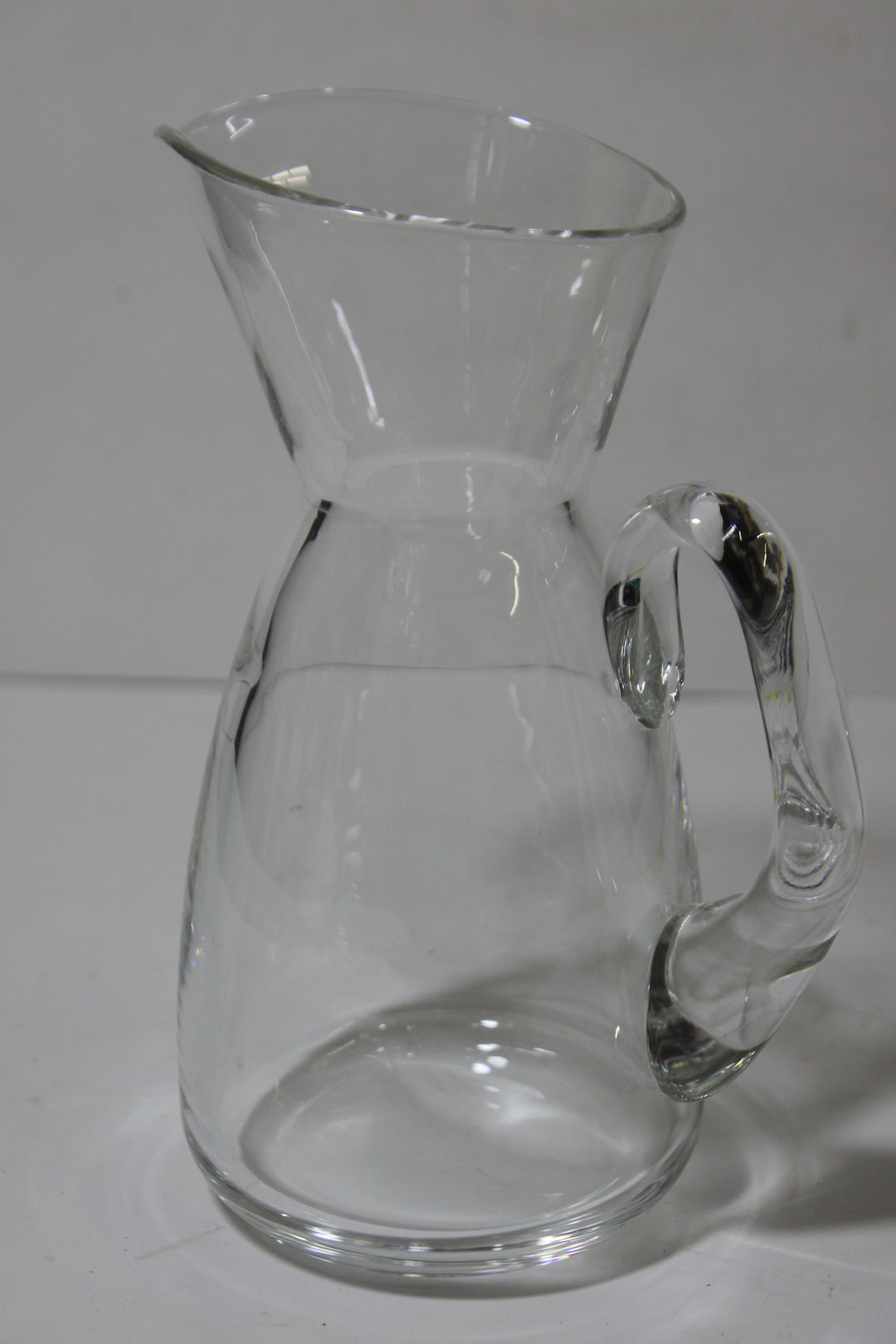 Steuben Clear Glass Water Pitcher 8 Tall Looks New - Etsy