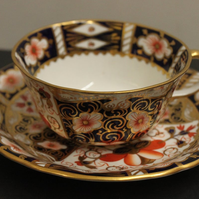 Royal Derby Imari Tea Set - Etsy