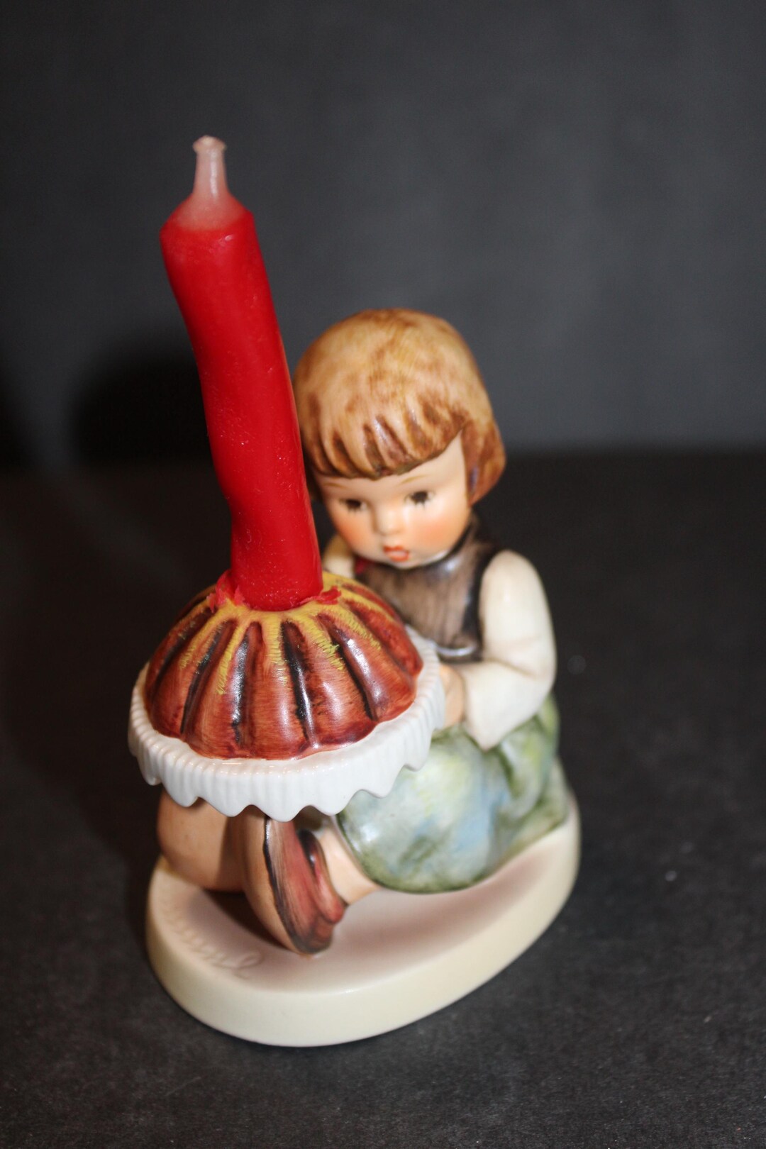 Goebel 338 Hummel BIRTHDAY CAKE 3.5” Figurine Candleholder - Etsy