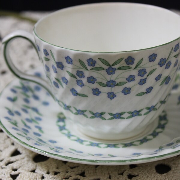 Forget Me Not Teacup - Etsy