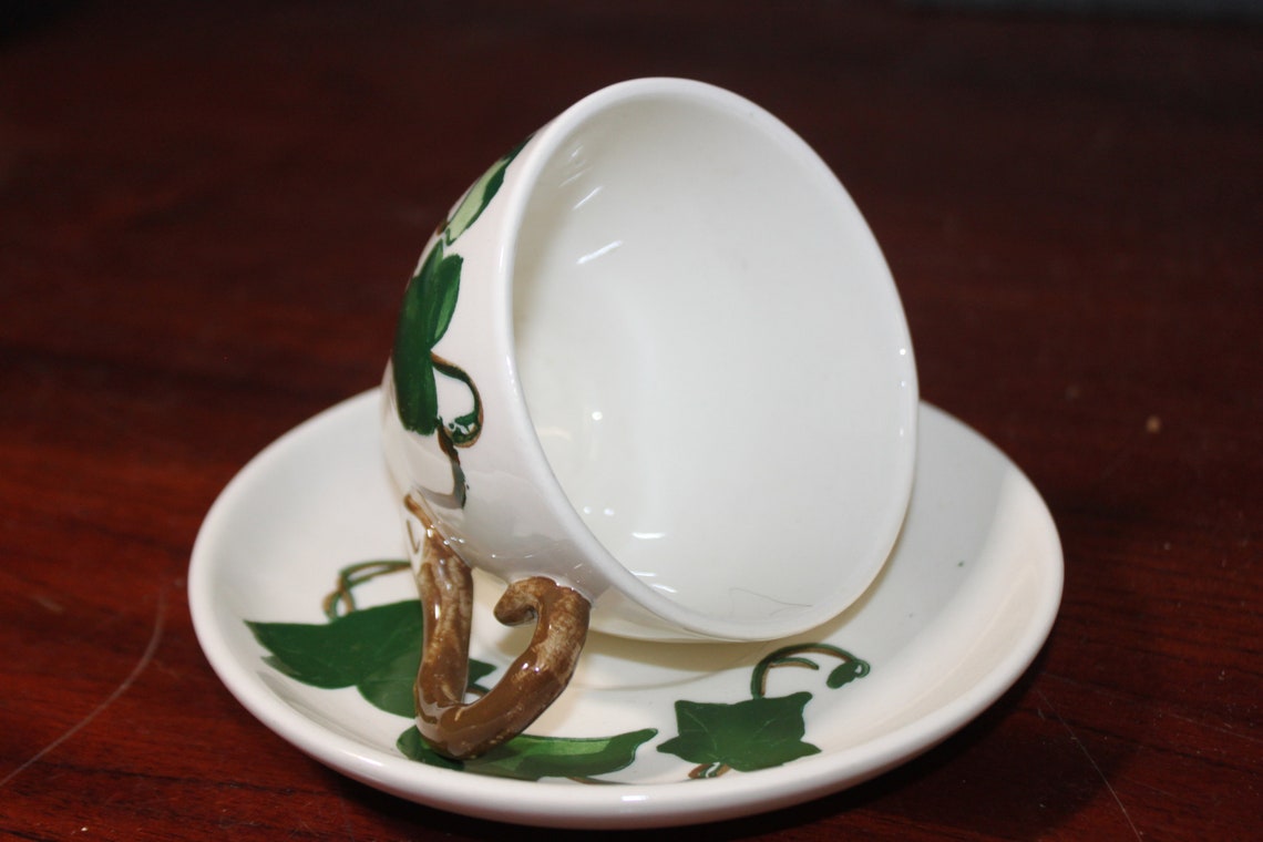 Metlox Poppytrail California Ivy Cup and Saucer Set - Etsy