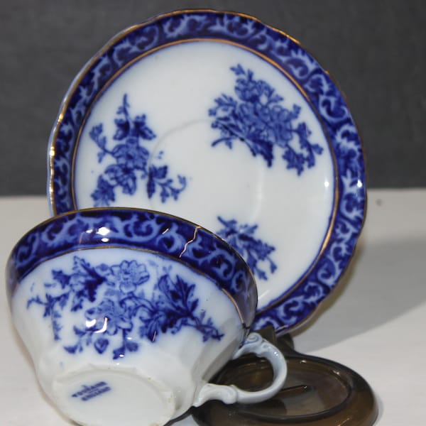 Flow Blue Tea Cup - Etsy