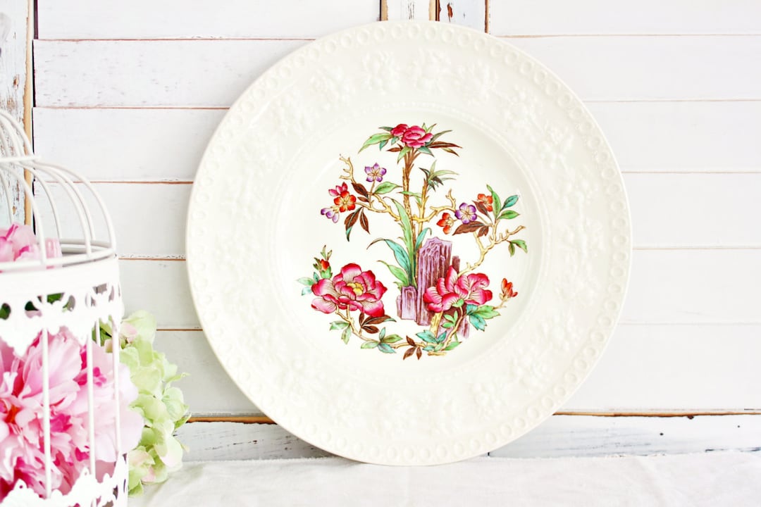 Wedgwood Nankin Dinner Plate Wellesley- 10 7/8" English China - Etsy