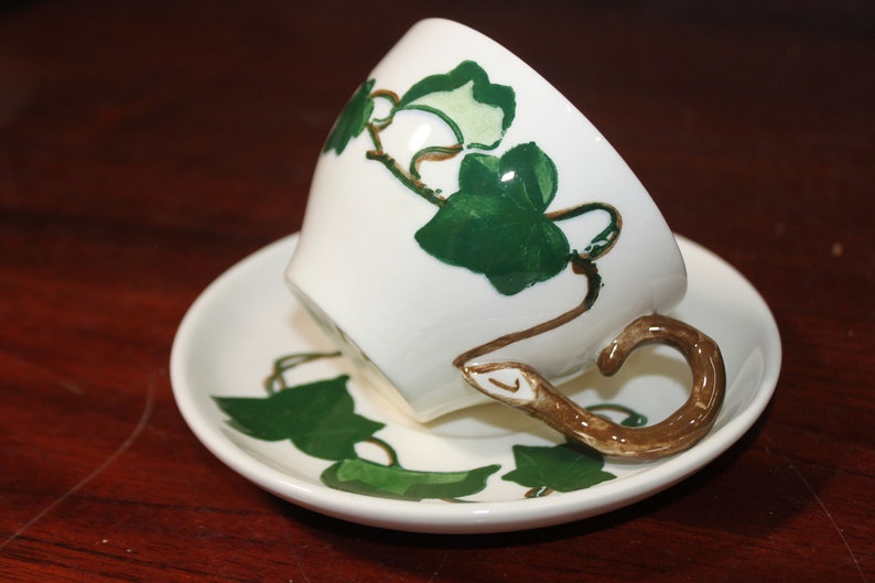 Metlox Poppytrail California Ivy Cup and Saucer Set - Etsy