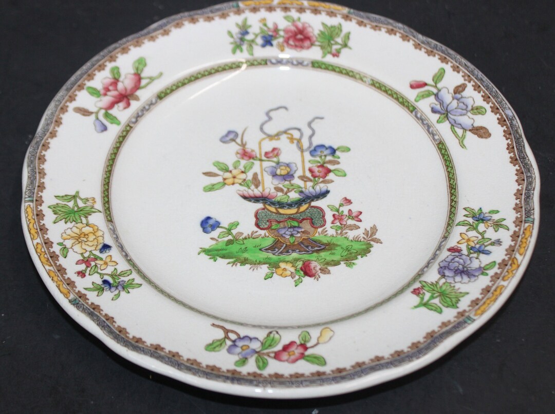 Antique Spode 1920's COPELAND SPODE "old Bow" 7 5/8" Salad or Dessert ...