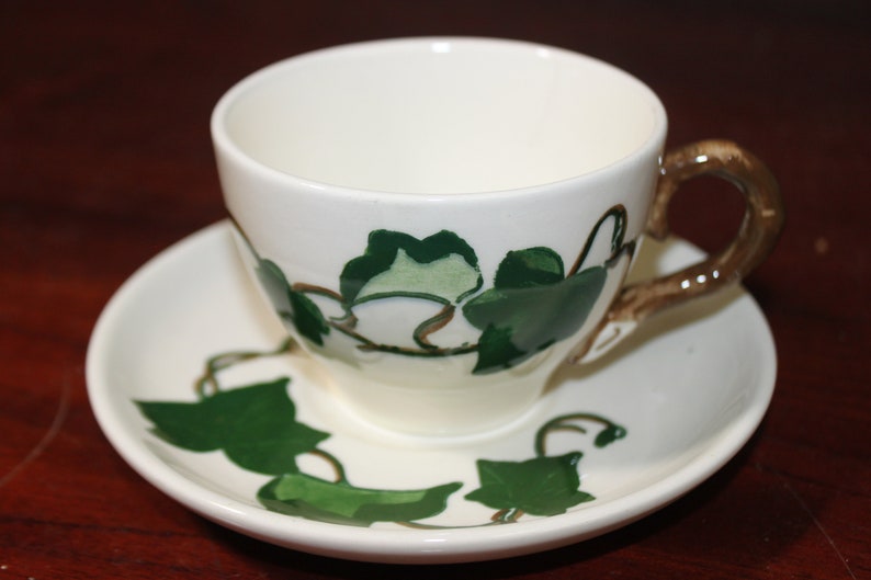 Metlox Poppytrail California Ivy Cup and Saucer Set - Etsy
