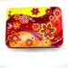 Hand Painted Metal Box - Fall Colors Floral Pattern - Etsy