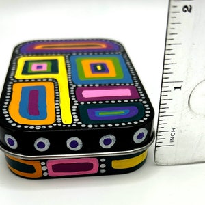 Small Rectangle Metal Box - Mid Century Design - Etsy