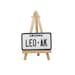 Personalized Mini License Plate, 2.2x3.7 Inch - Perfect Fit for Cozy ...