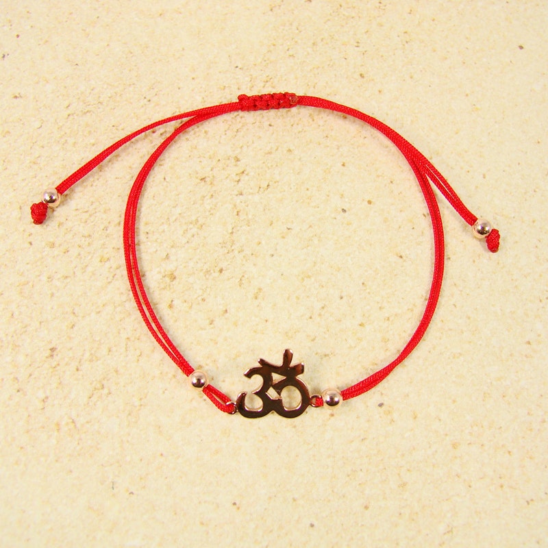 Om Bracelet - Etsy