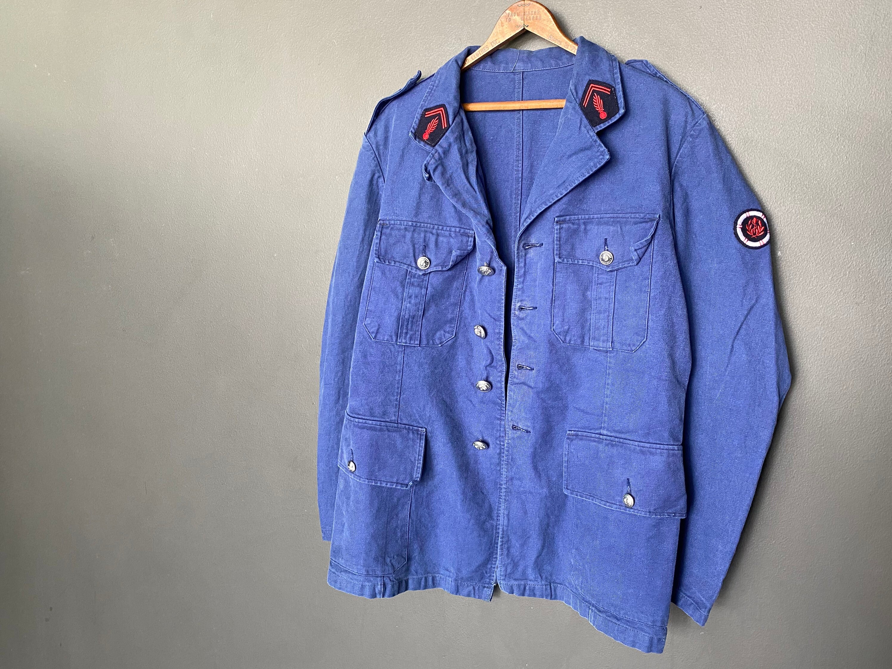 Vintage French Fireman Fire Brigade Uniform Jacket Sapeurs | Etsy