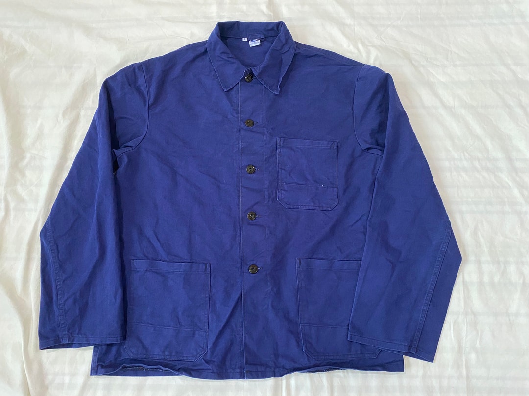Pit25" One-wash German Work Jacket - Etsy