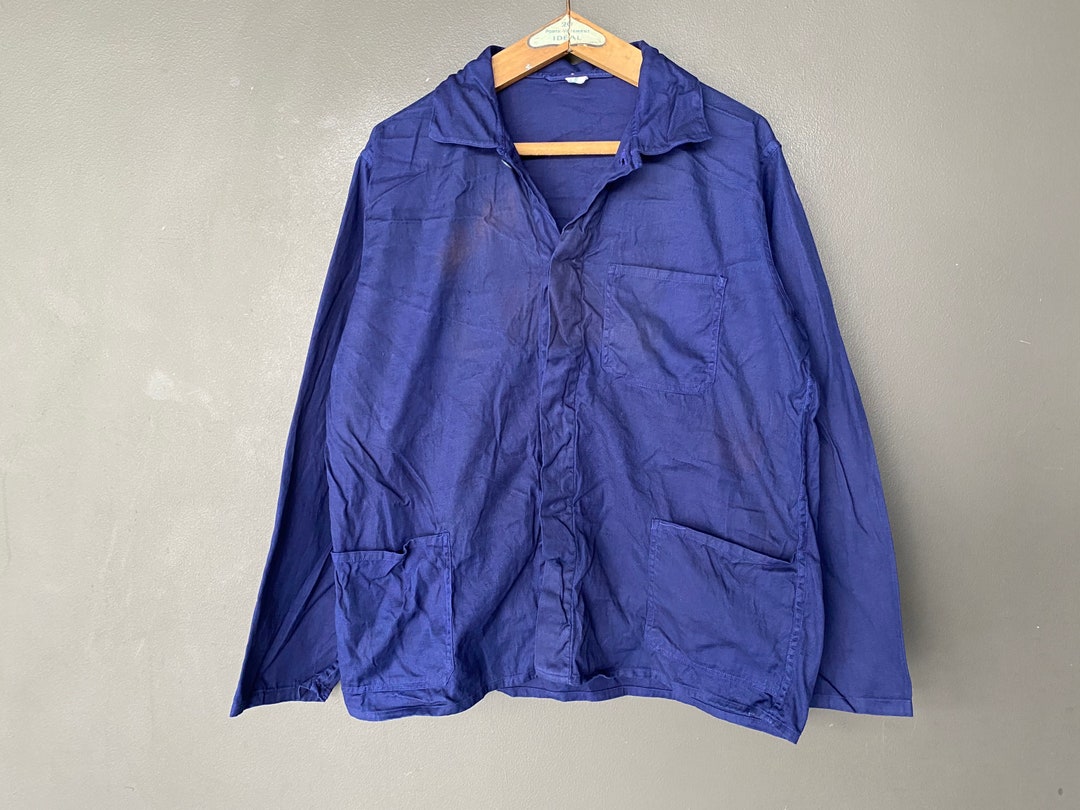Vintage Vietnamese Worker Indigo Work Jacket Hanoi - Etsy