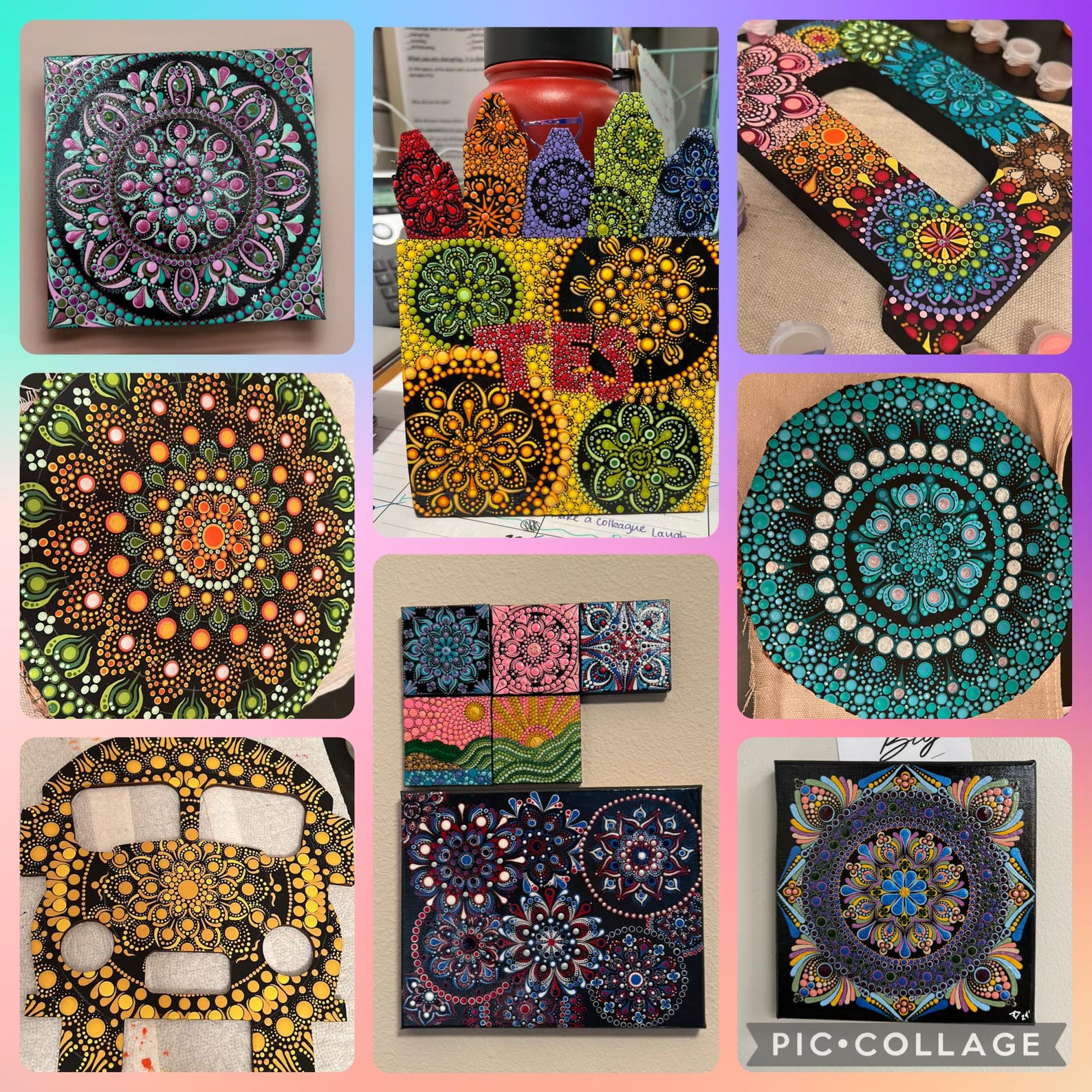 Custom Dot Painting - Etsy
