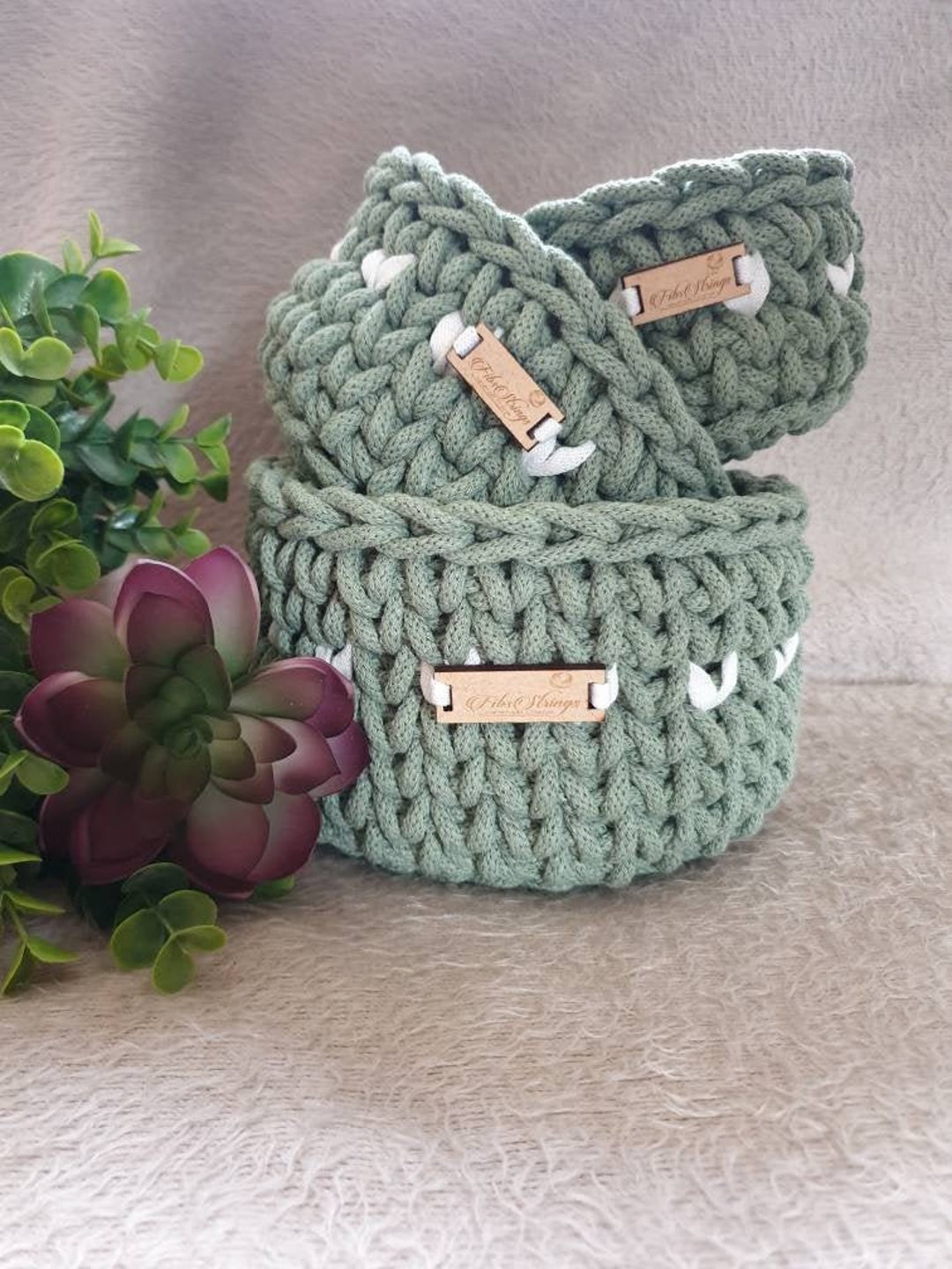 Handmade Bowl | Eco Bowl | Eco Basket |crochet Bowl | Eco Homewares ...