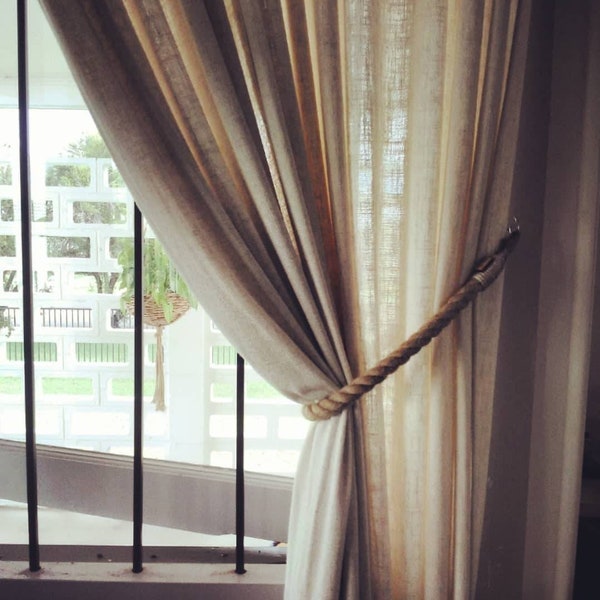 Curtain Tie Back Rope - Etsy