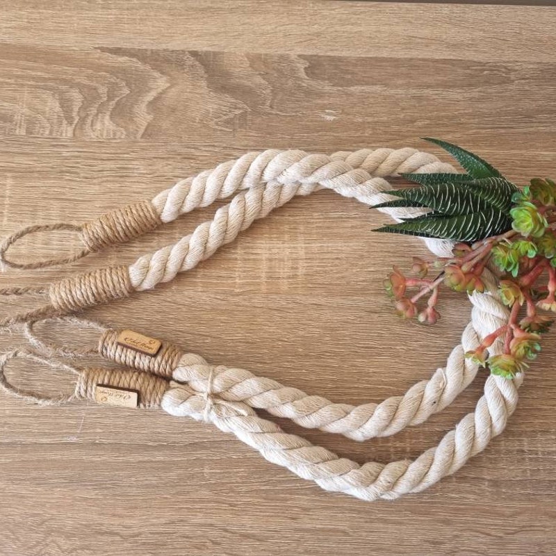 Rope Tiebacks - Etsy
