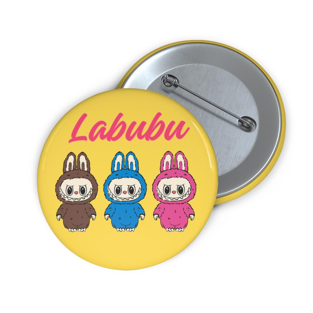 Labubu Character Pin Buttons: Collectible Party Favor Badges - Etsy