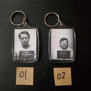 Serial Killer Keychains. Dahmer BTK Zodiac the Night Stalker - Etsy