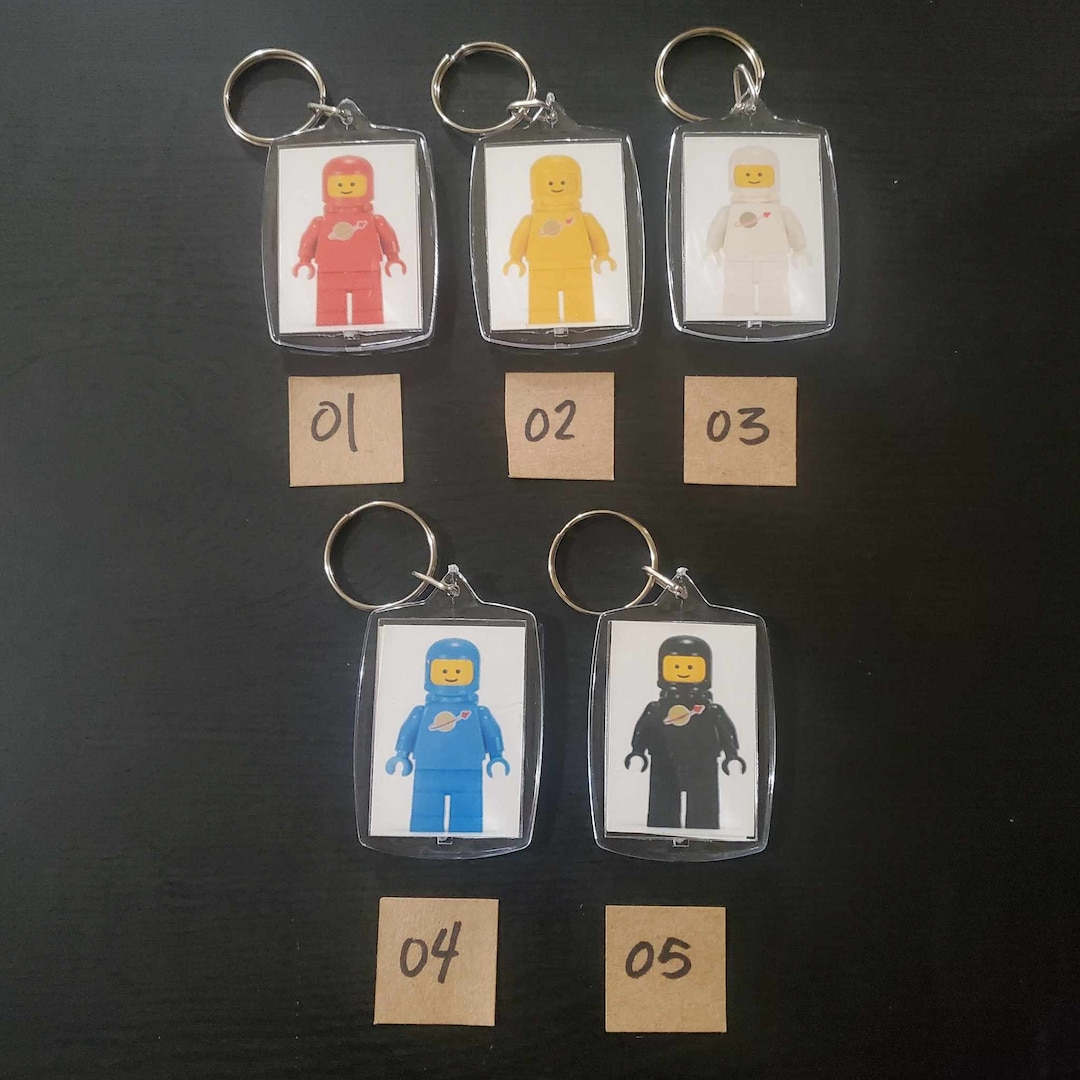 Vintage LEGO Spaceman Keychain(s) You Pick - Etsy