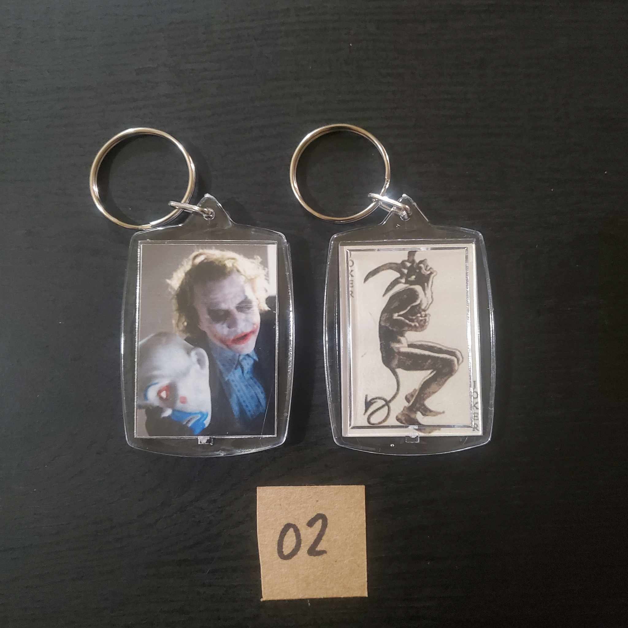 The Joker Keychain - Dark Knight Movie Poster Keyring - Why so Serious ...