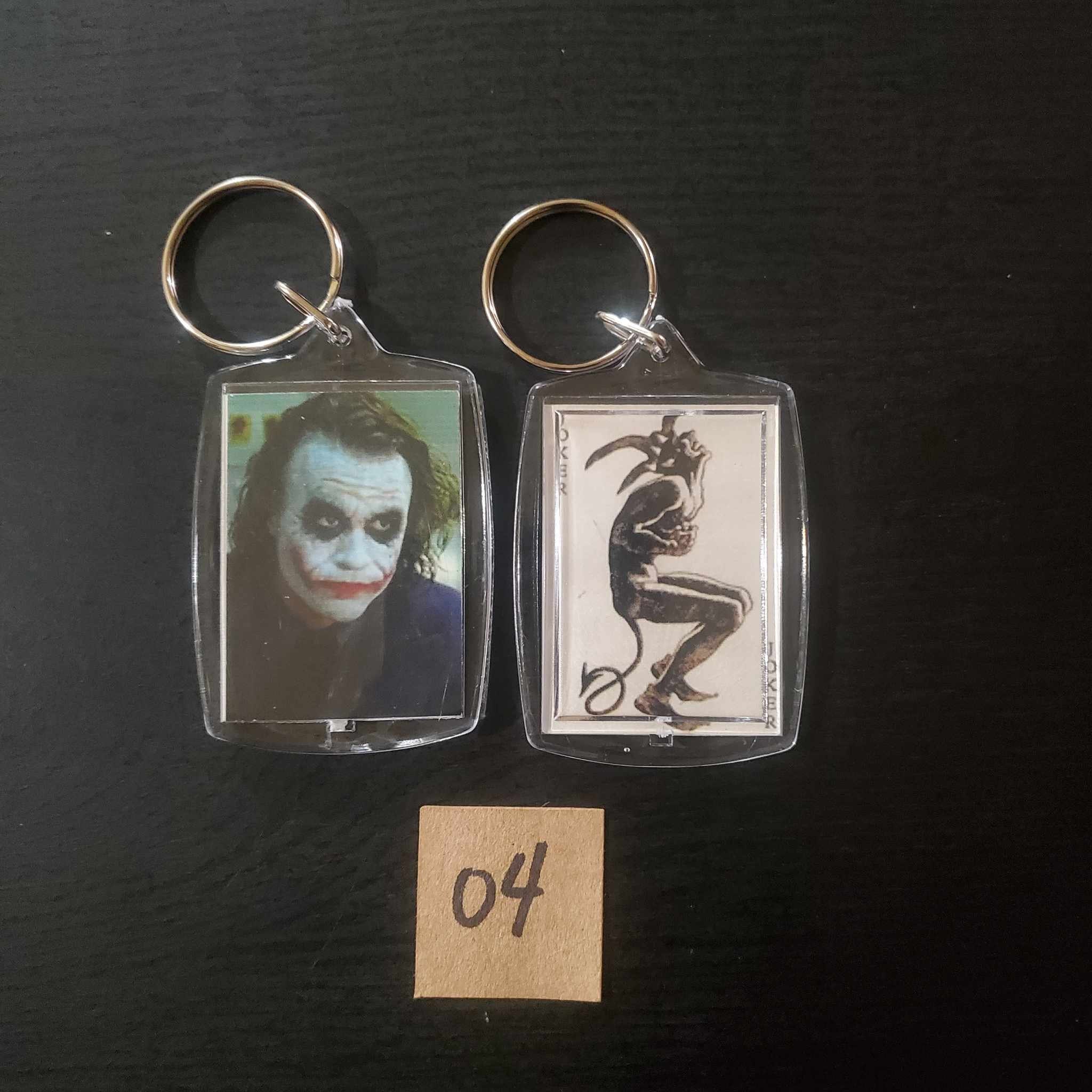 Batman the Dark Knight Joker Keychains Heath Ledger, the Joker - Etsy