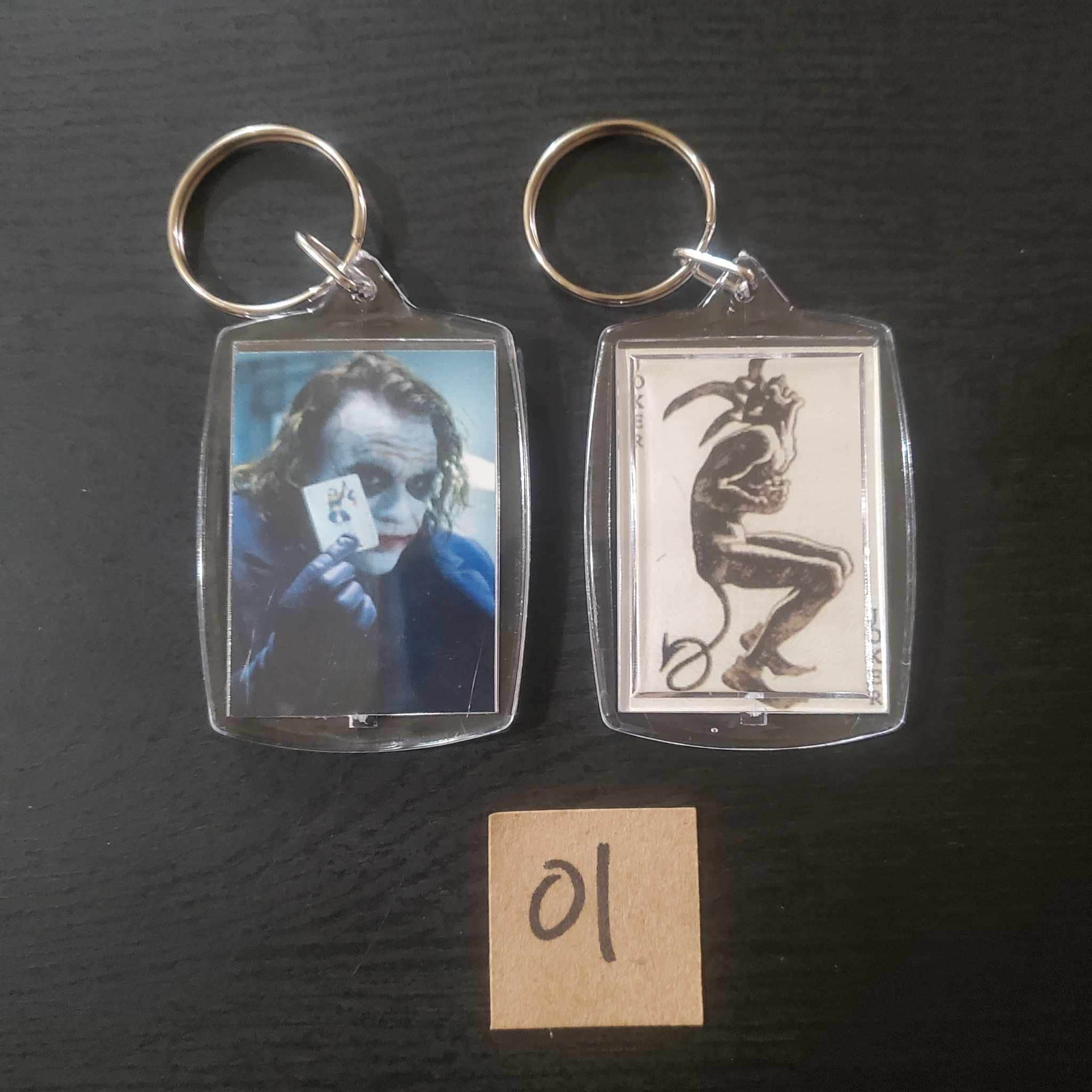 Batman the Dark Knight Joker Keychains Heath Ledger, the Joker - Etsy