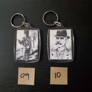 Serial Killer Keychains. Dahmer BTK Zodiac the Night Stalker - Etsy